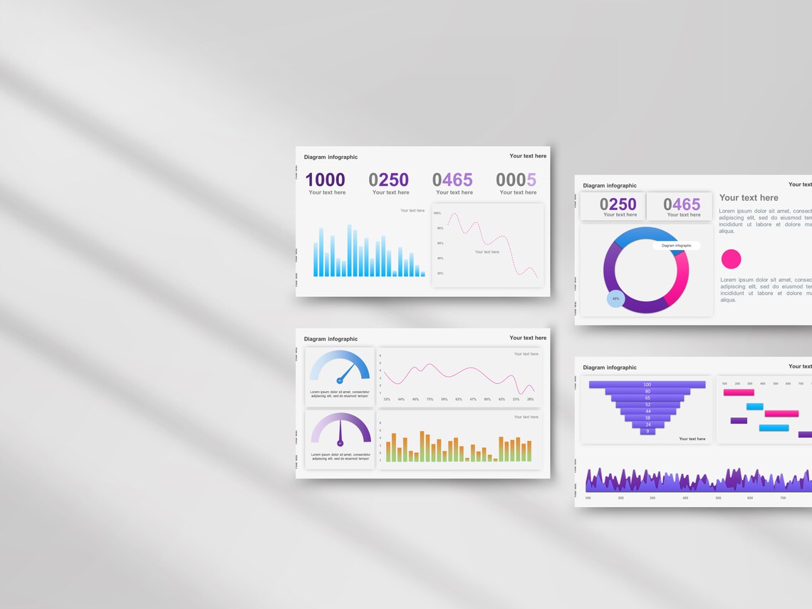 Dashboard Powerpoint Template, Data Analytics Presentation PPT Digital ...