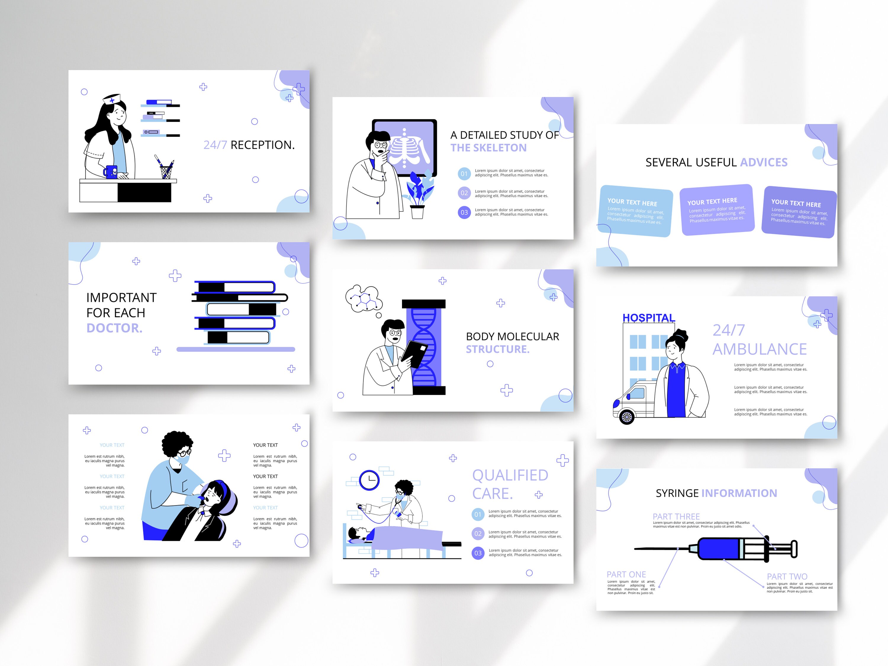 Medical Powerpoint Template Presentation Illustration Presentation for ...