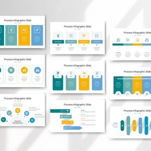 Modern Process Infographic Powerpoint Template, Processes and Timeline ...