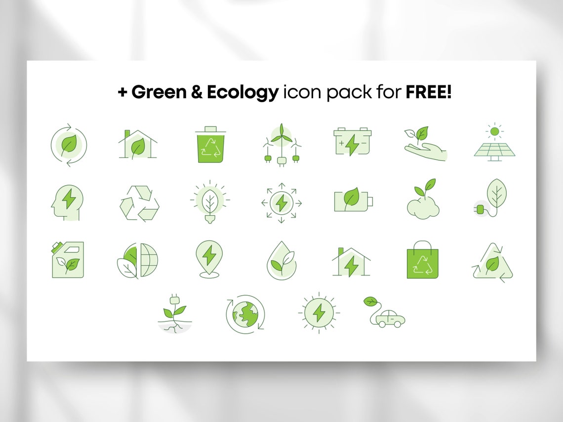 Powerpoint Template Environment Presentation, Professional PPT Business ...