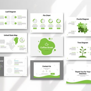 Powerpoint Template Environment Presentation, Professional PPT Business ...