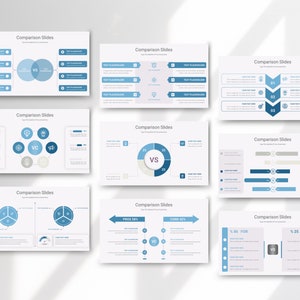 Comparative Analysis Powerpoint Template, Comparison Analysis ...