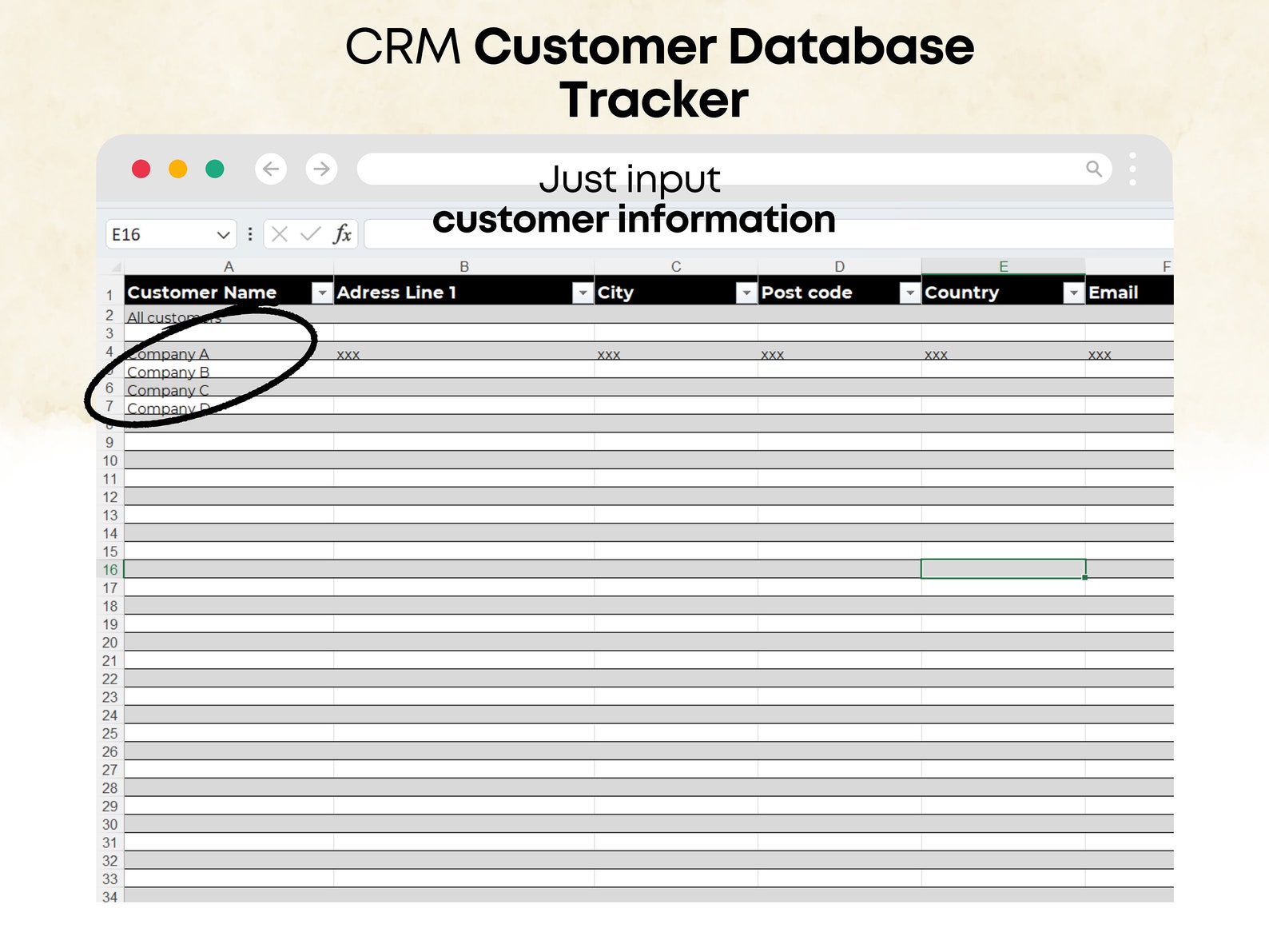 Invoice Tracker Excel Template, Payment Management Spreadsheet, Debt ...