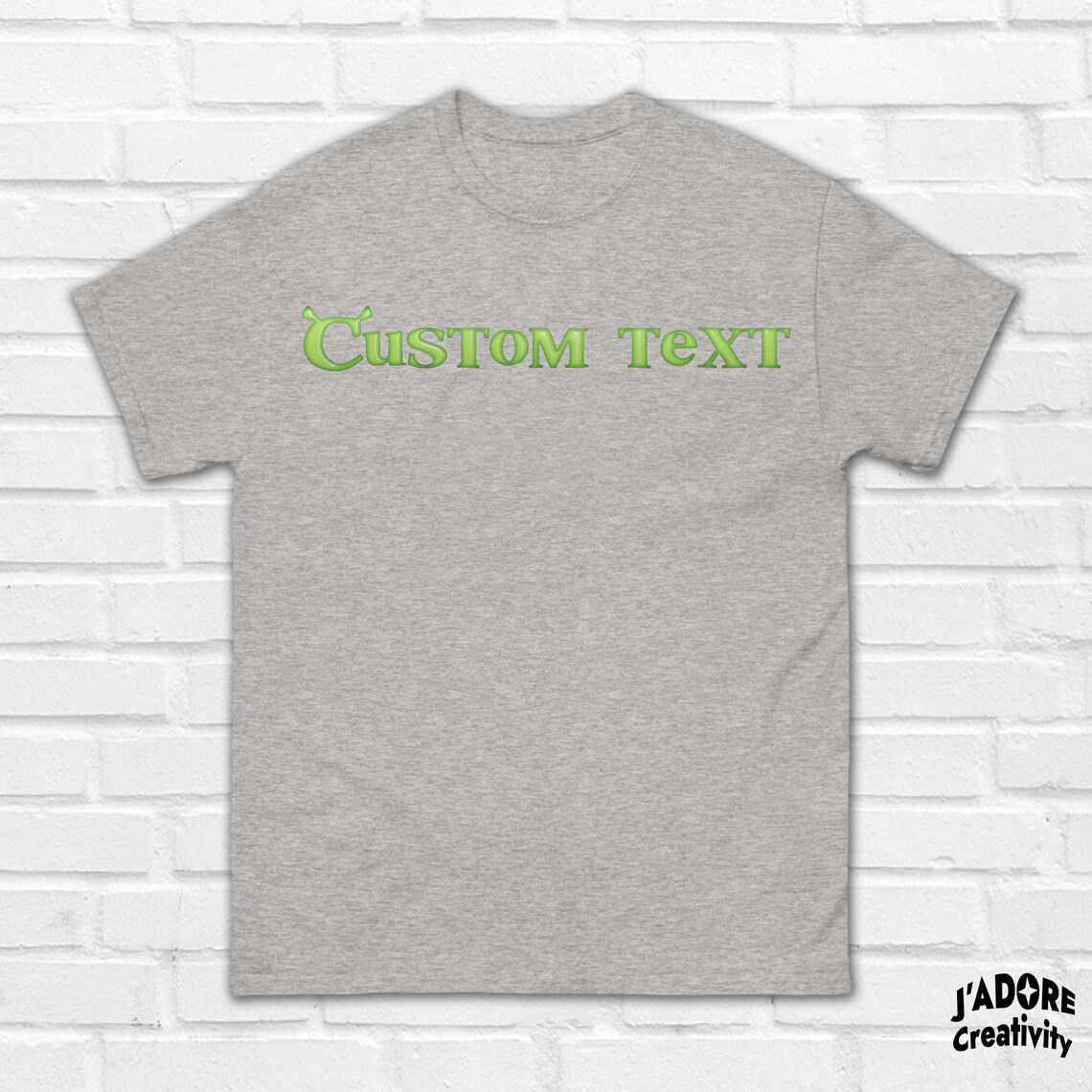 Shrek Custom T-shirt Shrek Personalized Shirt Shrek Shirt Shrek Meme ...