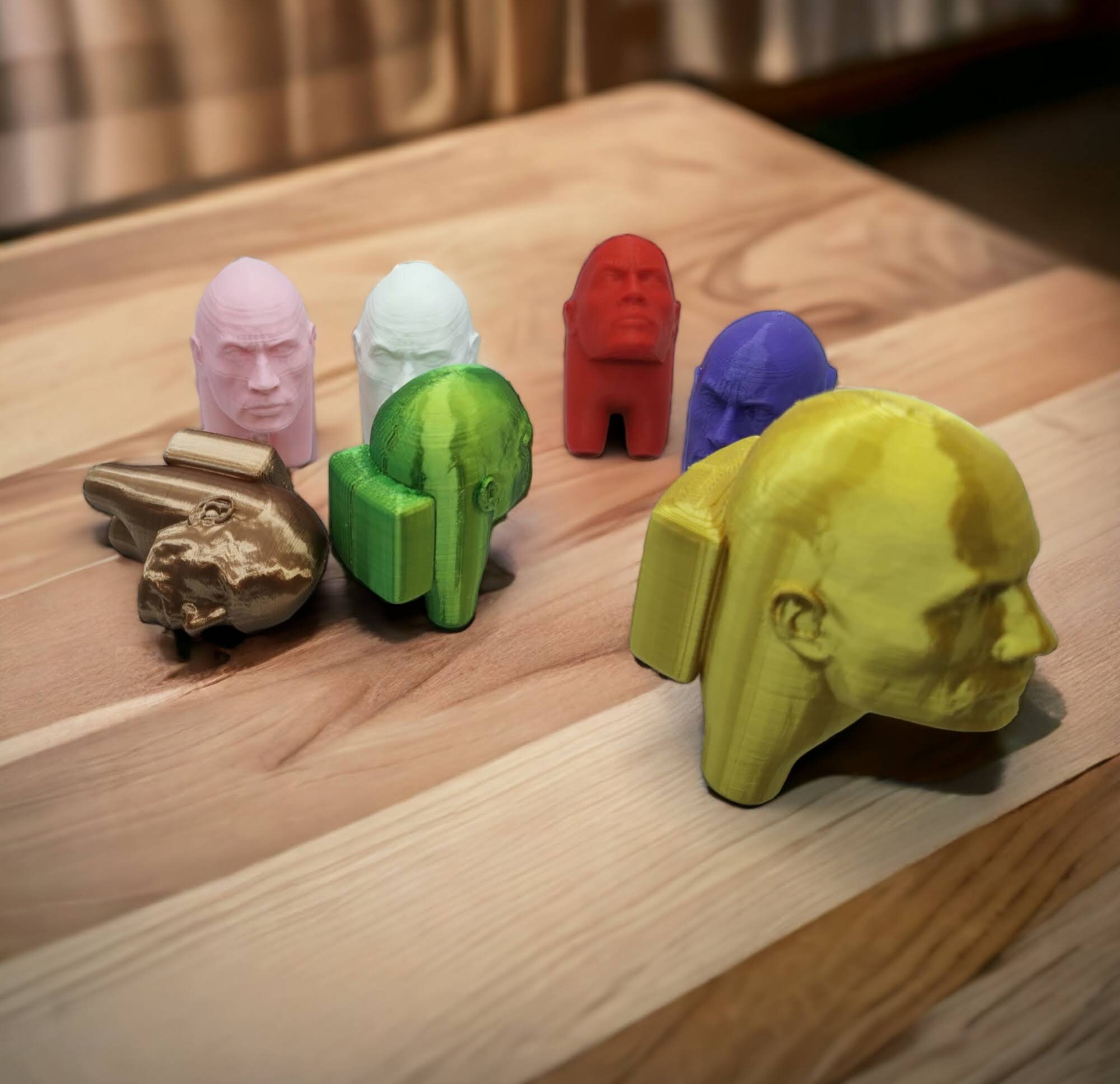 The Rock Imposter Among Us the Rock 3D Printing - Etsy