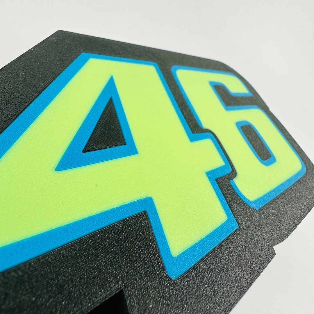 VR46 Led Lamp the Doctor Valentino Rossi - Etsy