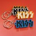 KISS Keychain - Etsy