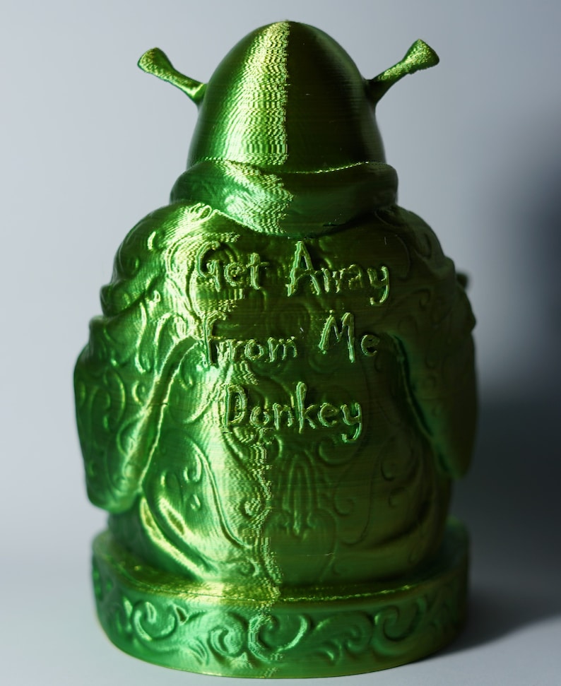 Shrek Buddha Statue 3D Print - Etsy