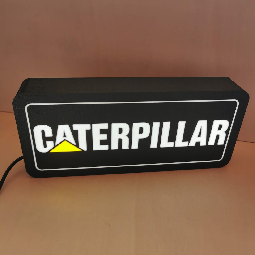 Decoration Led Logo | Caterpillar Led Lamp | Caterpillar Logo Sign | 5V ...
