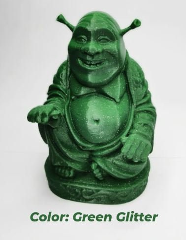 Shrek Buddha Statue 3D Print - Etsy