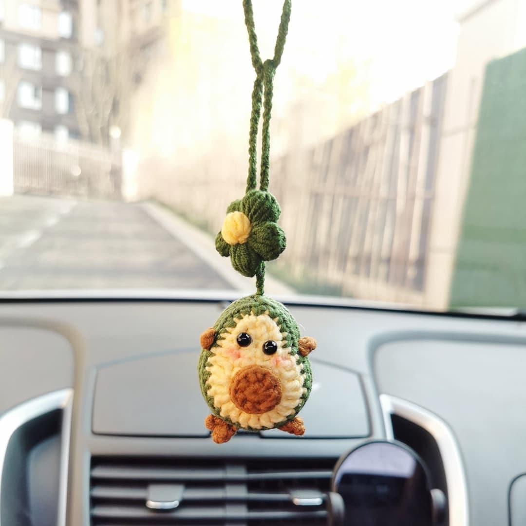 Cute Avocado Car Mirror Hangging Accessories (limited Edition) - Etsy