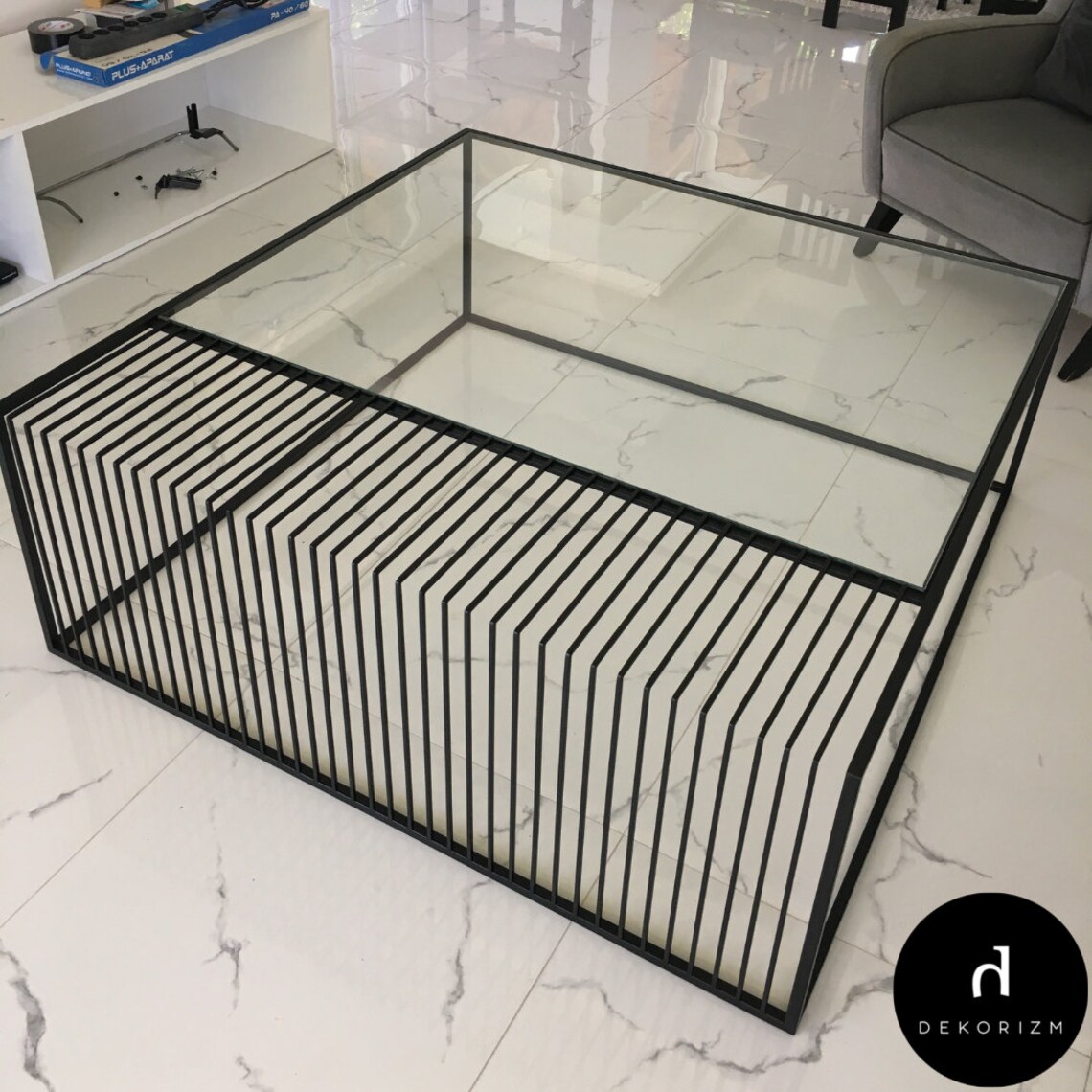 Pisa Black Metal Coffee Table,modern Coffee Table,home Furniture ...