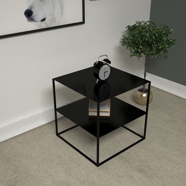 Metal Side Table - Etsy