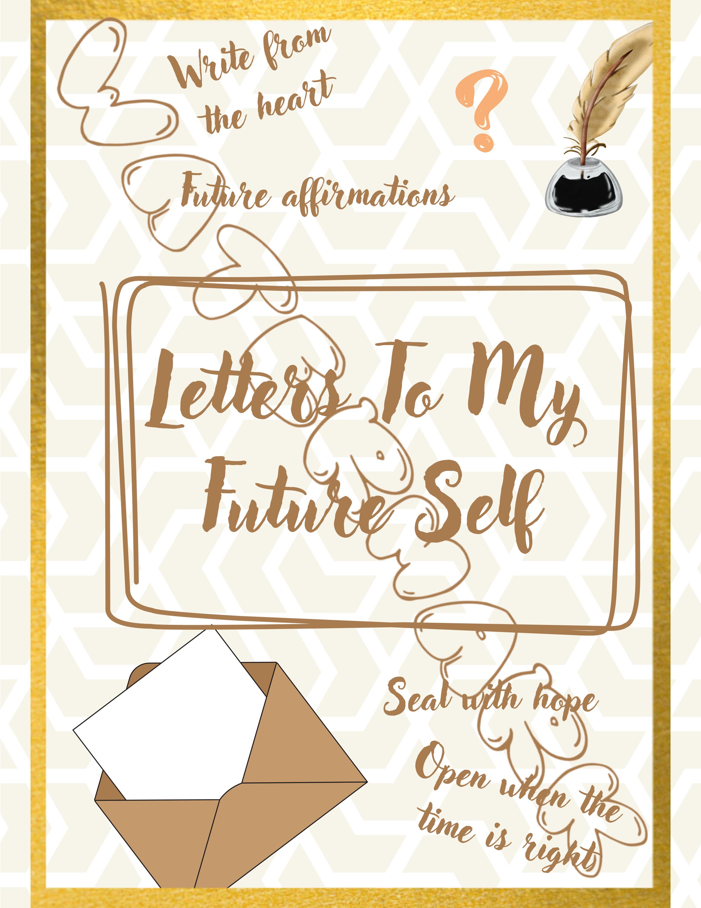 Printable Letters to Future Self (US Letter Version), Graduation ...