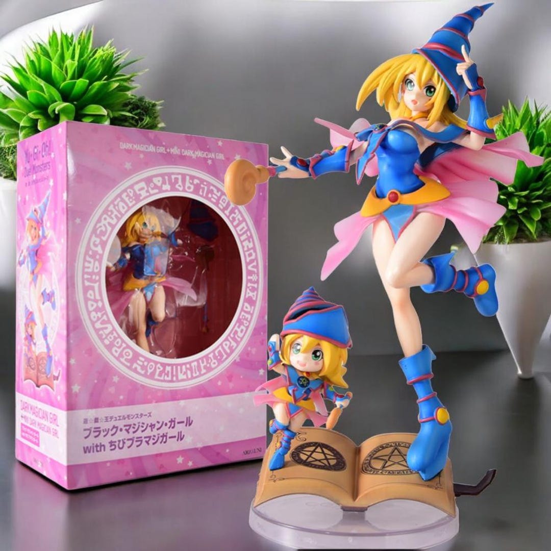 Yu-gi-oh! Dark Magician Girl Figure / 28cm - Etsy