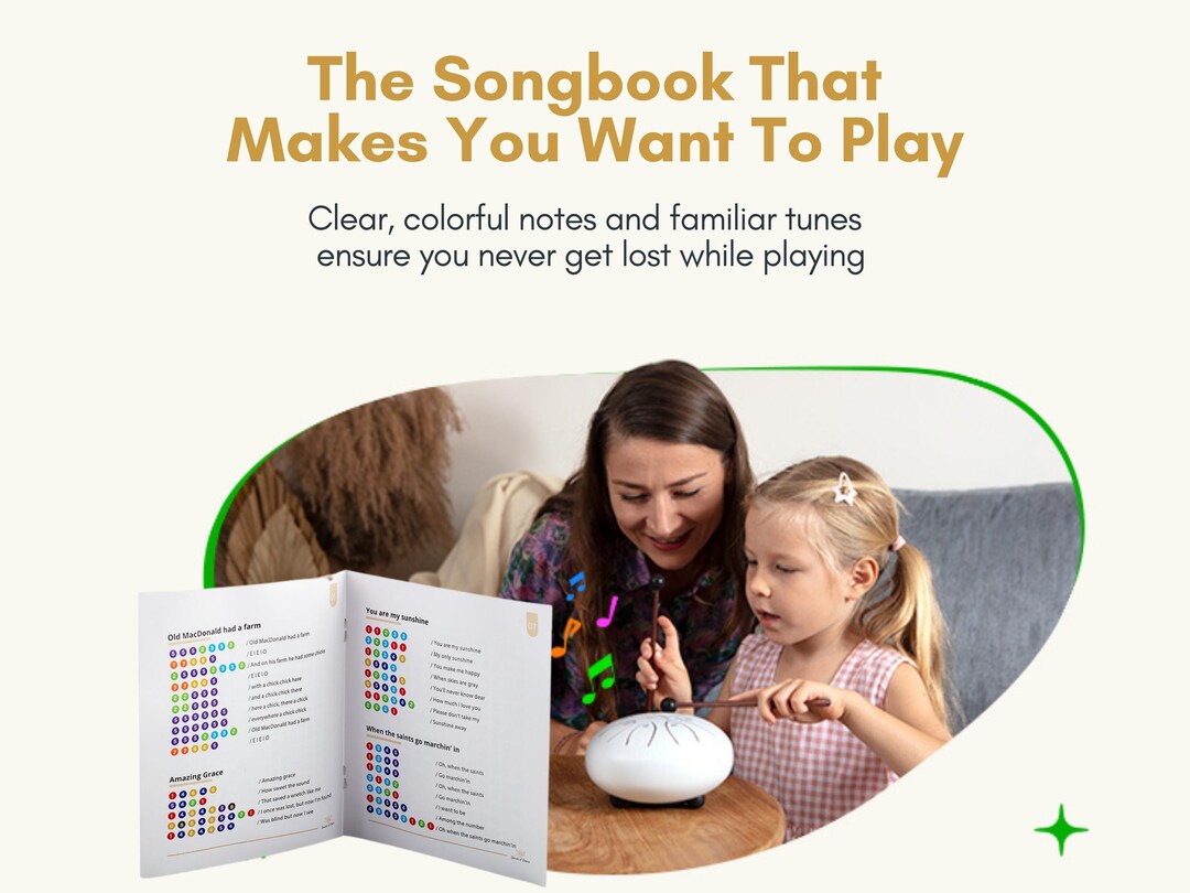 Steel Tongue Drum Songbook – 17 C Major Tunes (digital Download) - Etsy