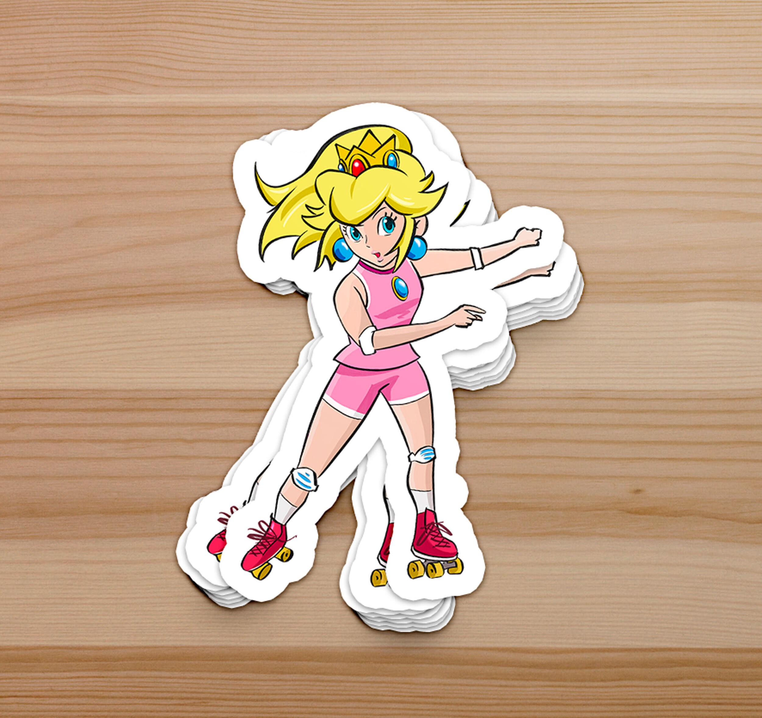 Princess Peach Sticker: Super Mario & Super Smash Bros. Character ...