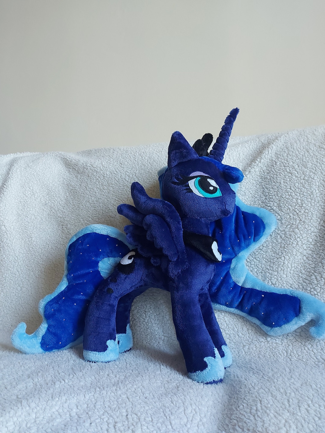 Princess Luna Fanart Plush - Etsy