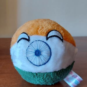 India Countryball Polandball Plush Toy Fan Art - Etsy