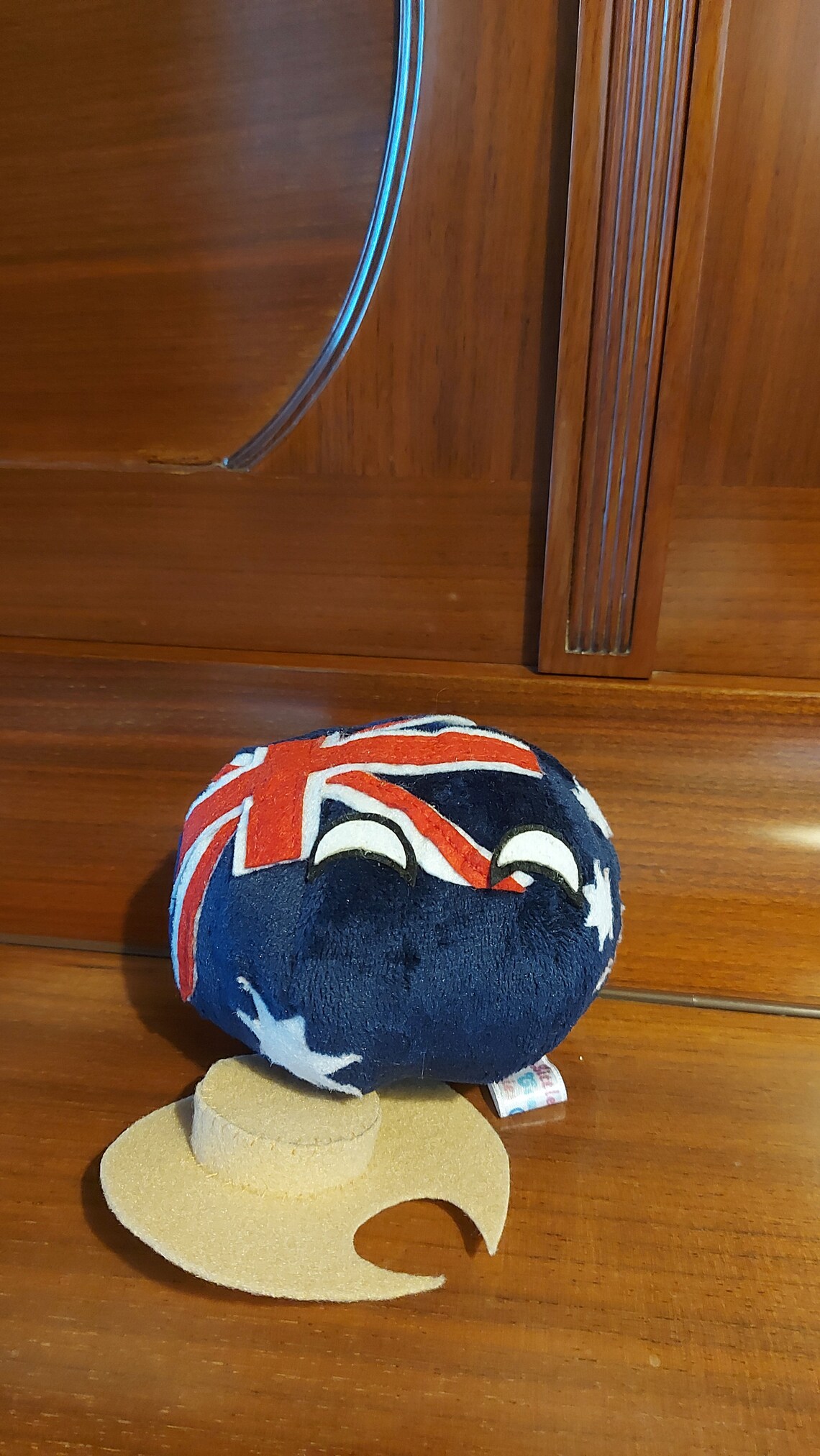 Australia Countryball With Hat Polandball Plush Toy Fan Art - Etsy
