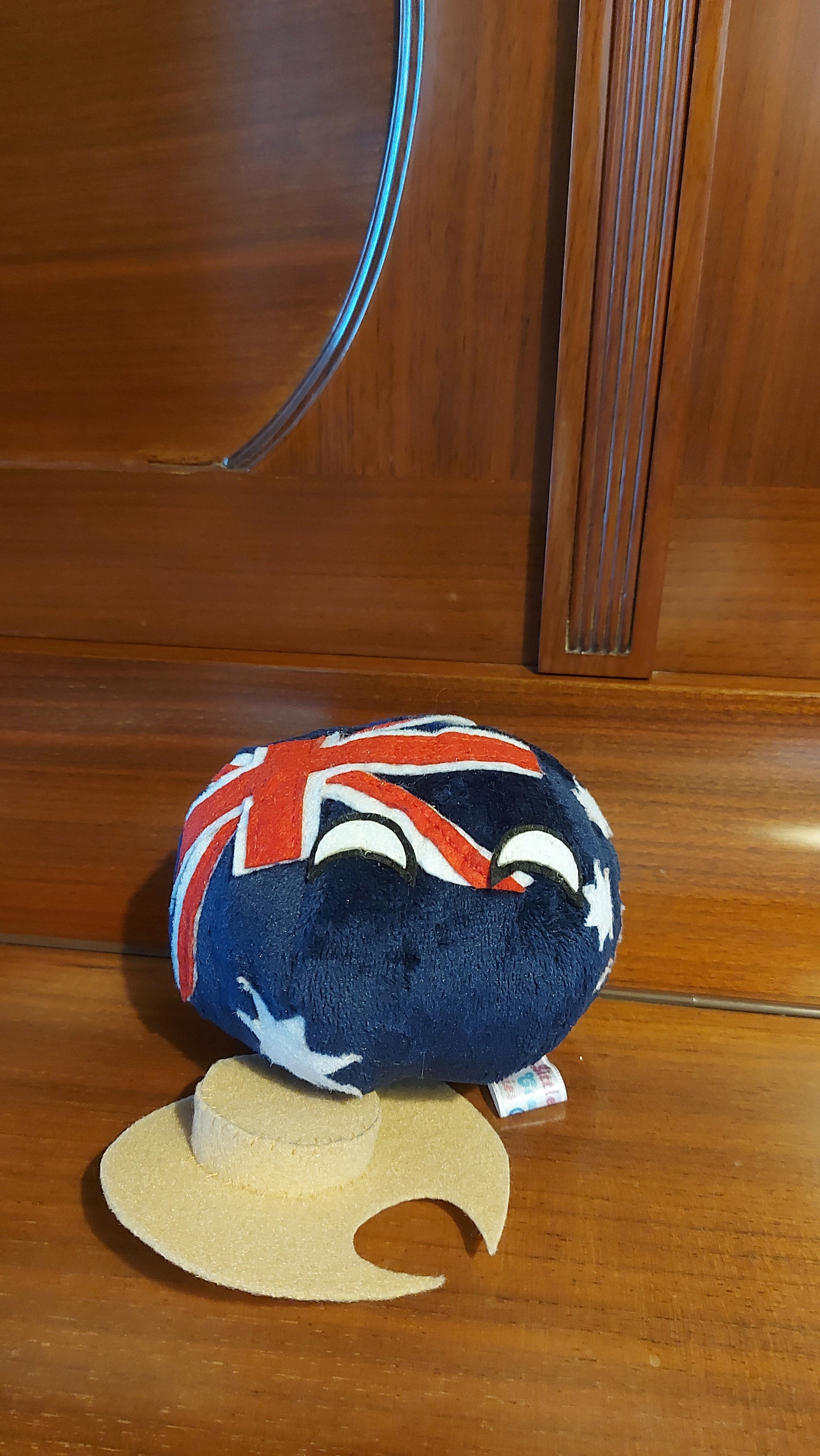 Australia Countryball With Hat Polandball Plush Toy Fan Art - Etsy