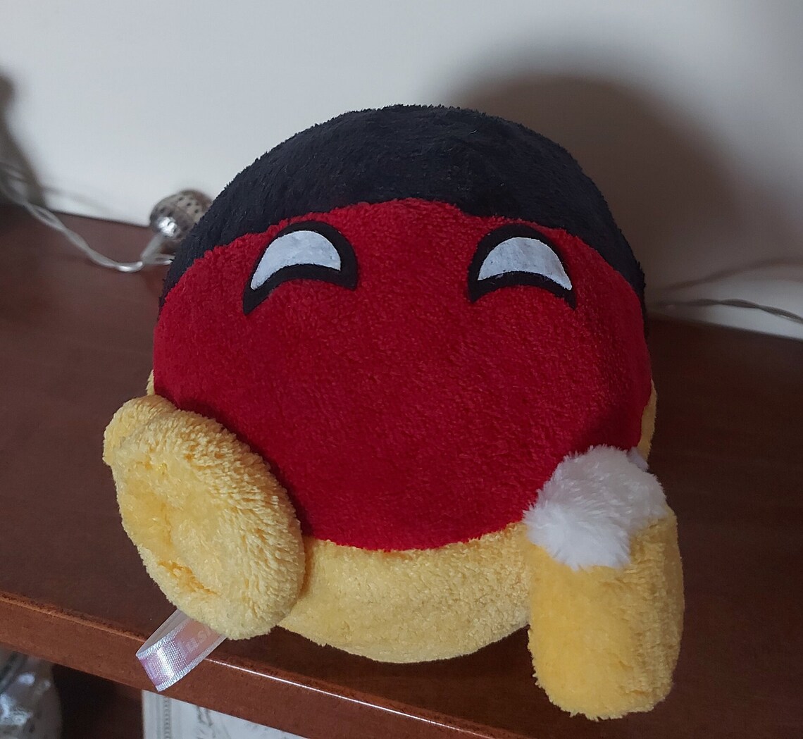 Germany Countryball Polandball Plush Toy Fan Art - Etsy