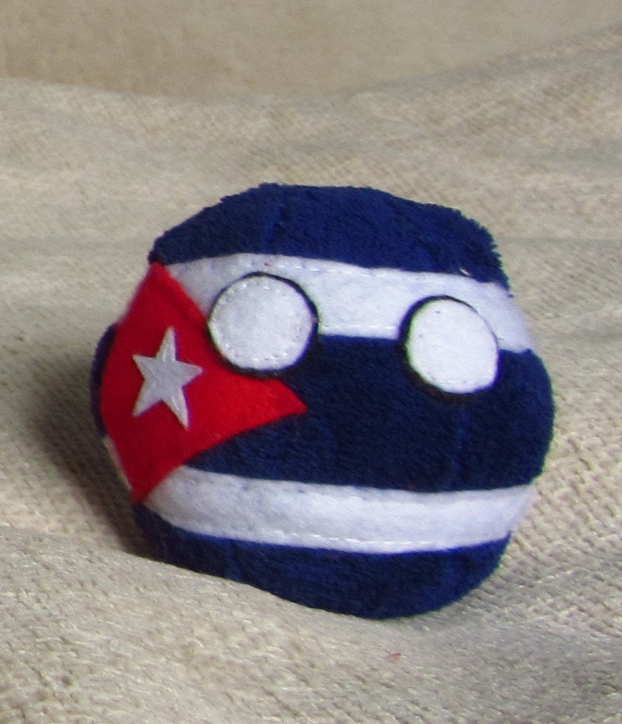 Cuba Countryball Polandball Plush Toy Fan Art - Etsy