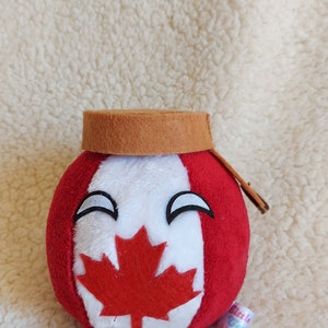 Canada Countryball Polandball Plush Toy Fan Art - Etsy