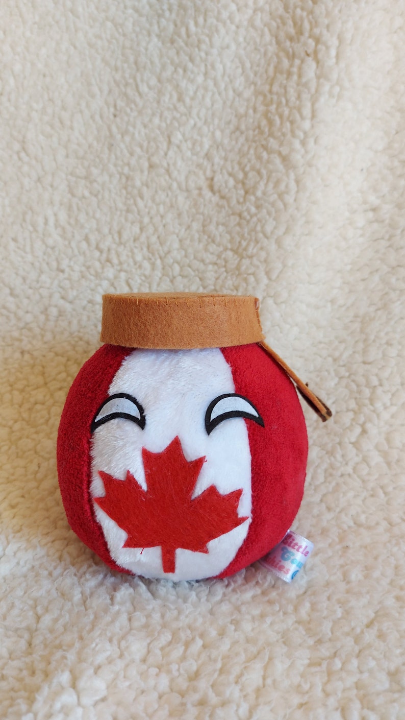 Canada Countryball Polandball Plush Toy Fan Art - Etsy
