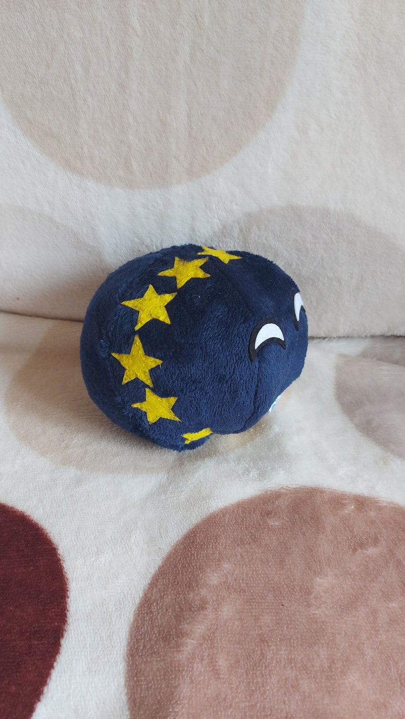 European Union Countryball Polandball Plush Toy Fan Art - Etsy