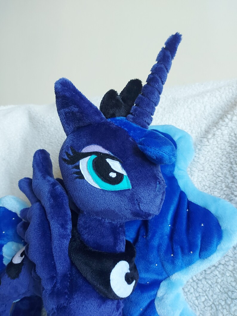 Princess Luna Fanart Plush - Etsy