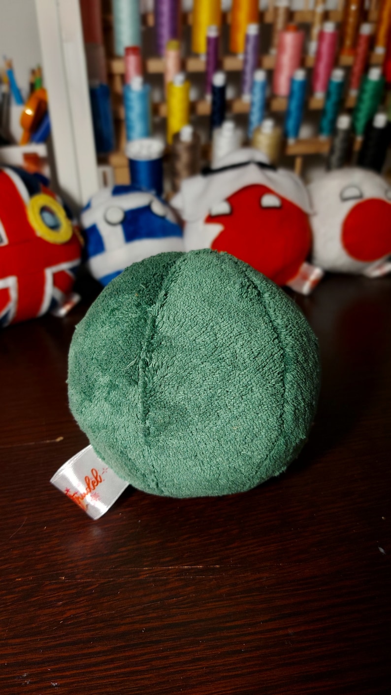 Brasil Countryball Polandball Plush Toy Fan Art - Etsy