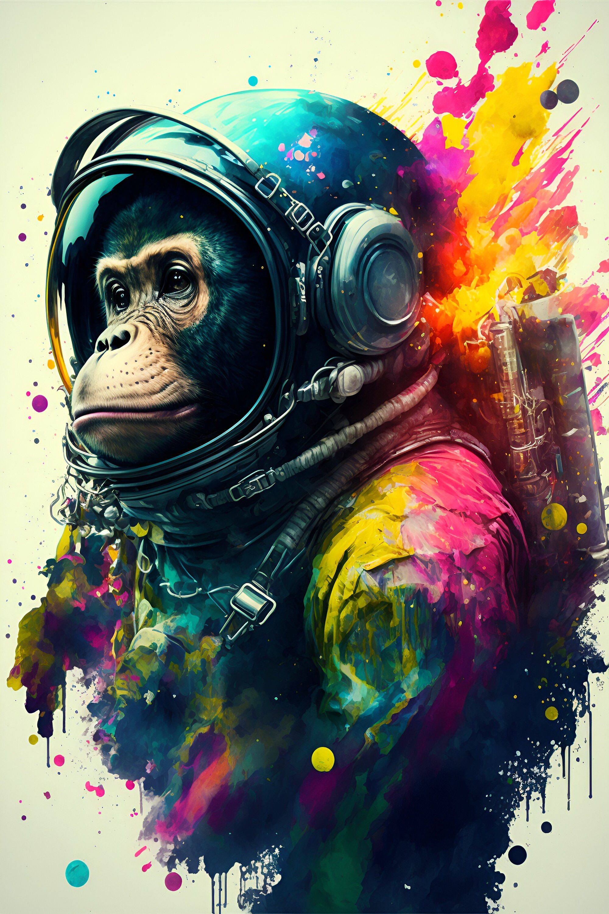 Monkey In Space Suit