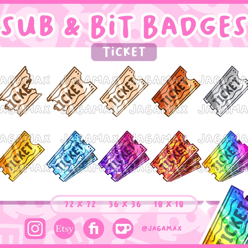 Sub Badges - Etsy