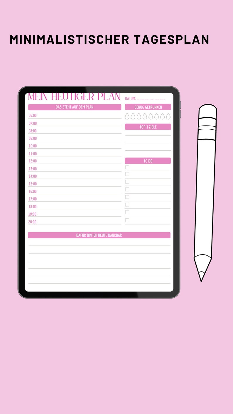 5 Printable to Do List, List Template, Productivity Planner, A4, A5 ...