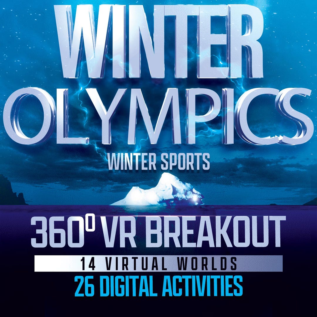 Winter Olympics Escape Room | 360 VR Winter Sports Digital Breakout - Etsy