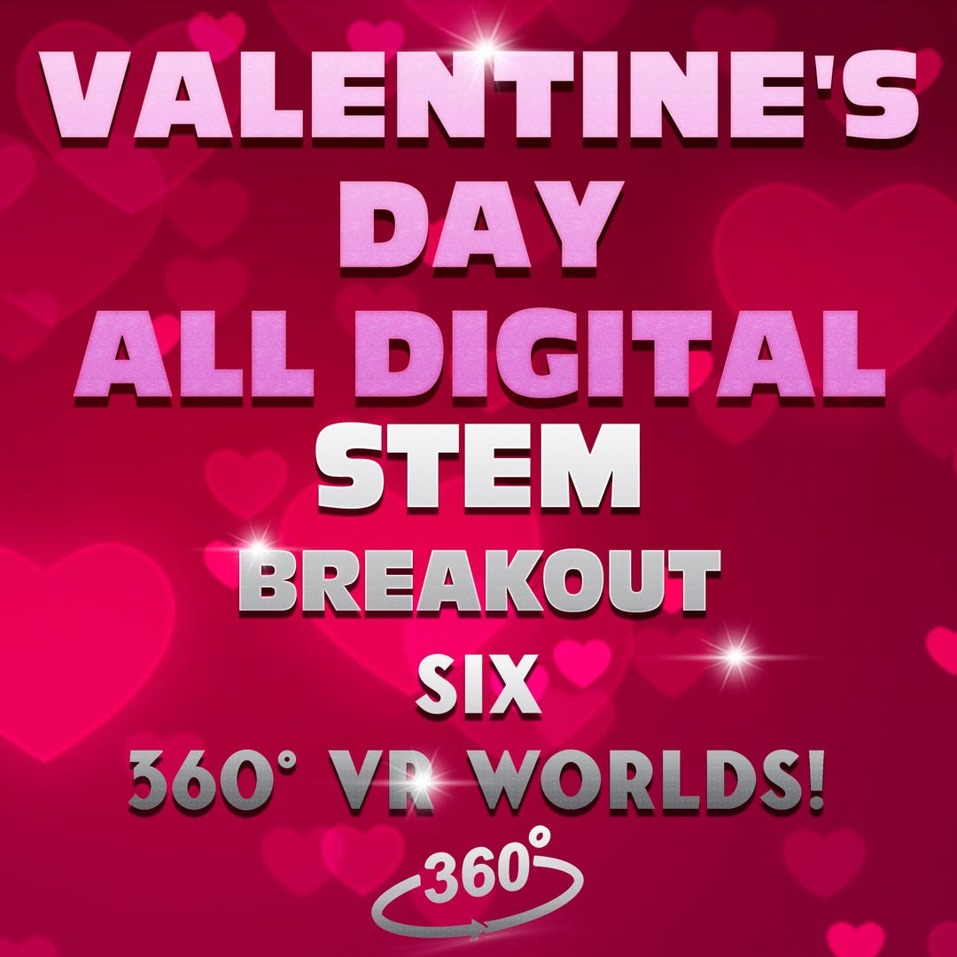 Valentine's Day Digital Escape Room/breakout Stem 360 Virtual Reality ...