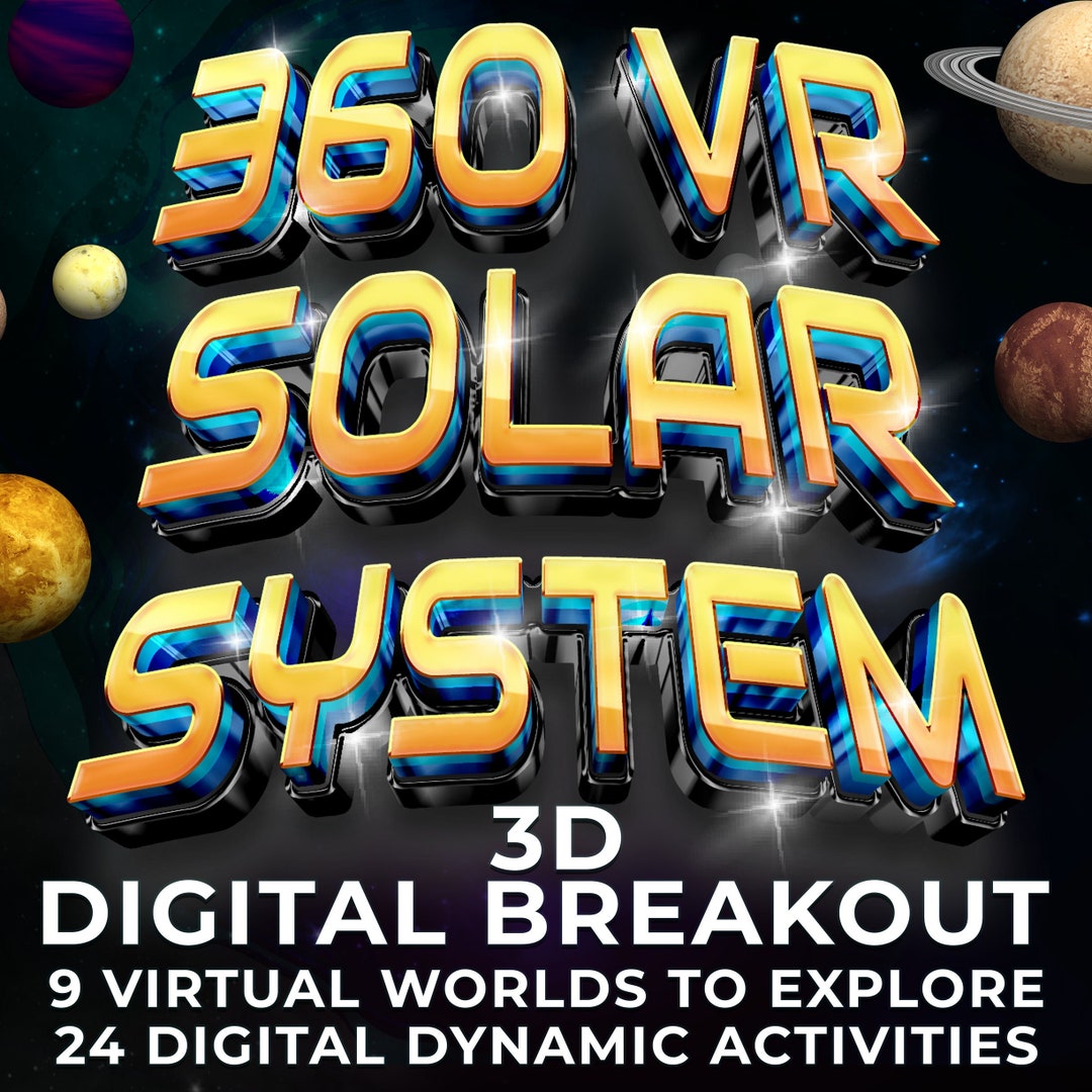 Solar System 360 VR Digital Escape Room/breakout - Etsy