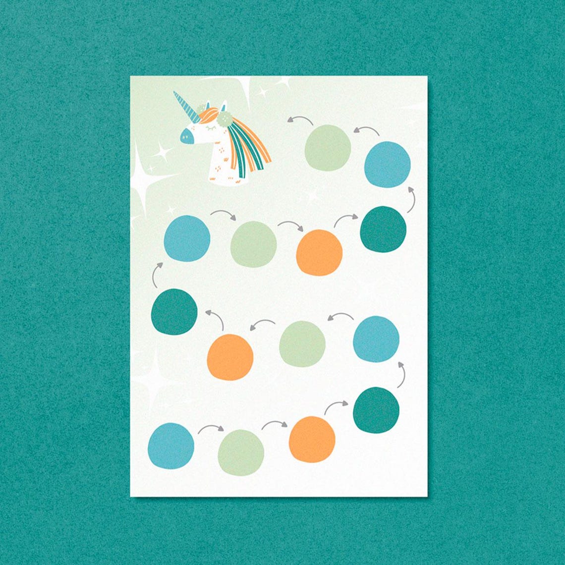 Unicorn Reward Chart for Kids, Printable, Instant Download, Behavior ...