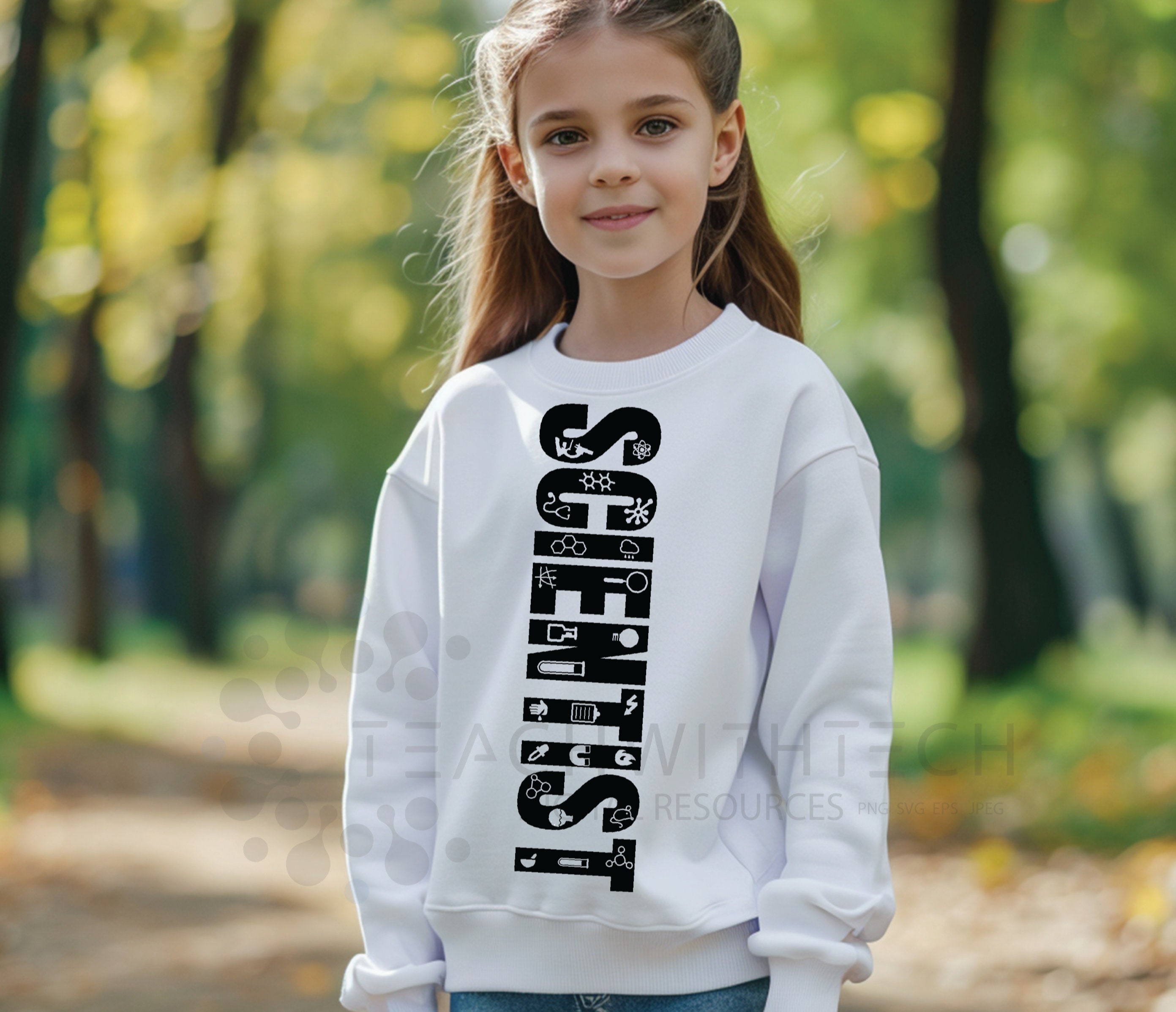 Scientist SVG PNG Jpeg Eps - Kid Bedroom Shirt Sweatshirt Lab Coat Svg ...