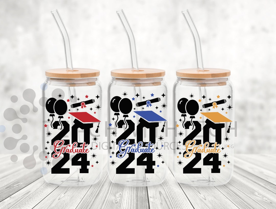 Graduation Libby Glass T Shirt Print File SVG PNG Jpeg Senior Class of ...