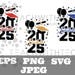 Graduation Libby Glass T Shirt Print File SVG PNG Jpeg Senior Class of ...