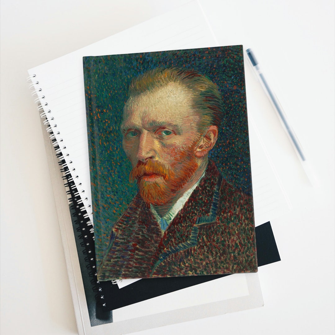 Van Gogh Notebook Self-portrait Painting Vincent Van Gogh - Etsy