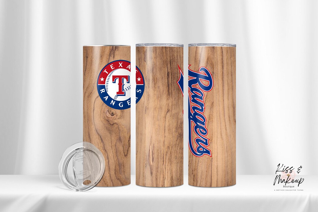 TX Rangers Bat 20oz Tumbler With Straw – Classic Team Design - Etsy