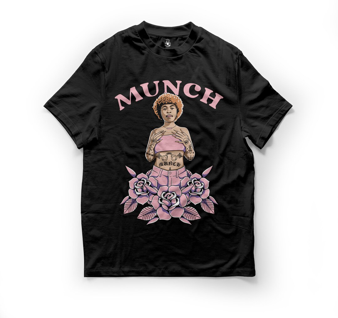 Ice Spice Proud Munch T Shirt - Ice Spice Tee - Ice Spice Munch T-shirt ...