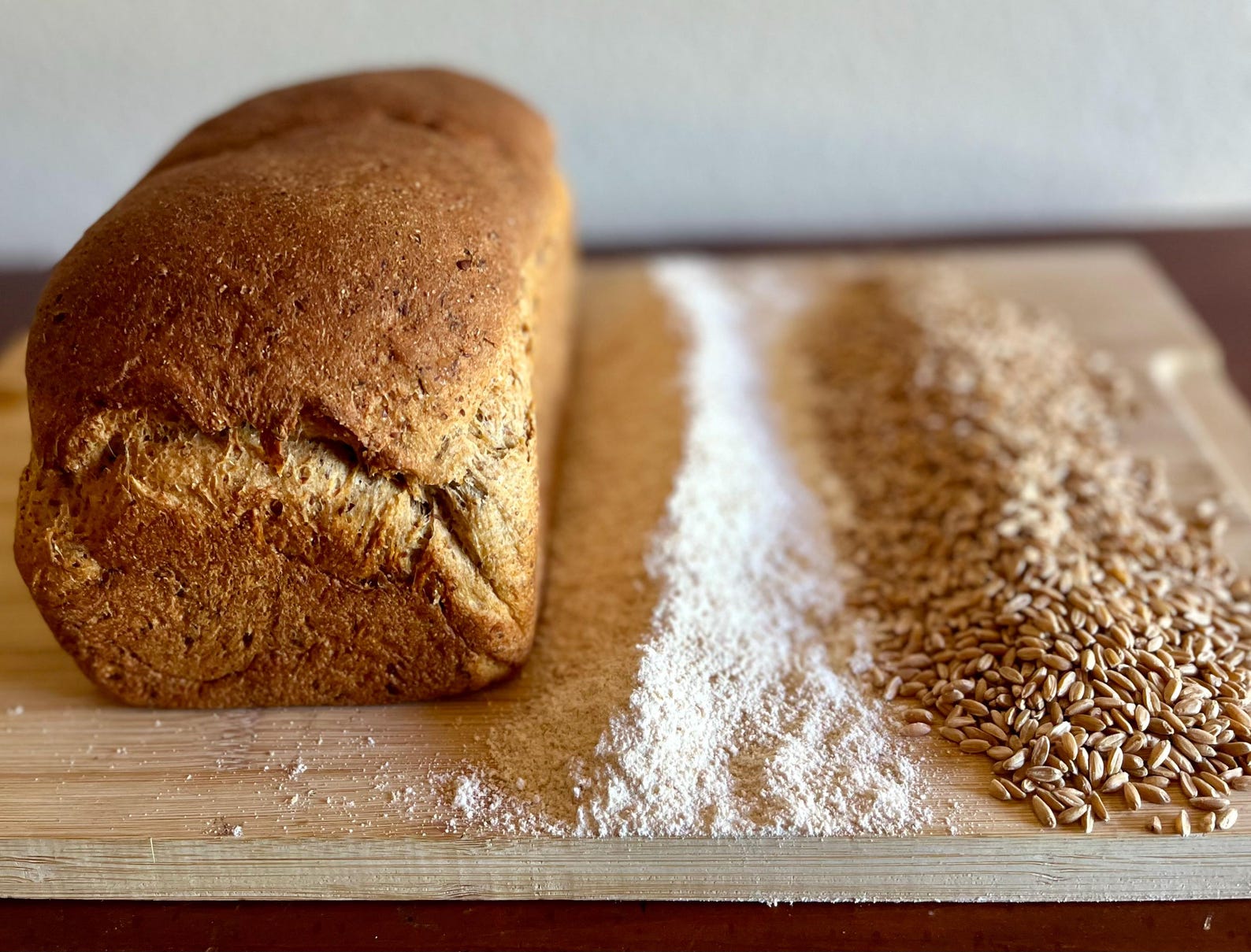 Organic Freshly Milled Flour (bread/hard Wheat) - Etsy
