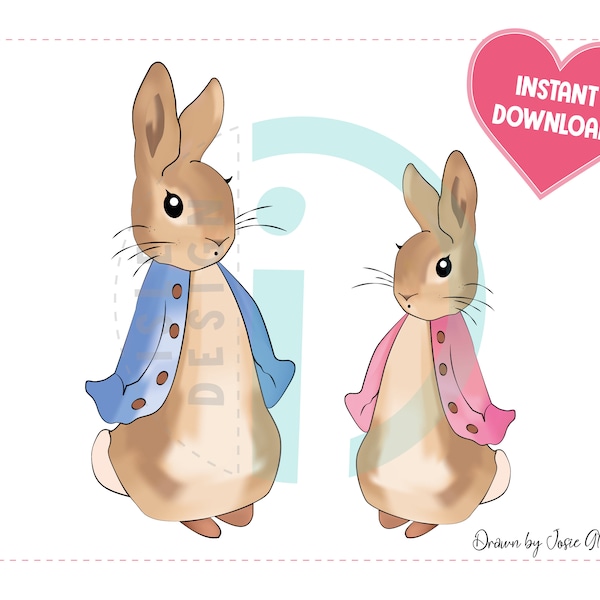 Peter Rabbit Svg - Etsy