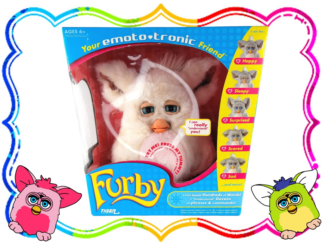 Rare Caramel Syrup Emoto Tronic Furby 2005 Sealed in Box - Etsy