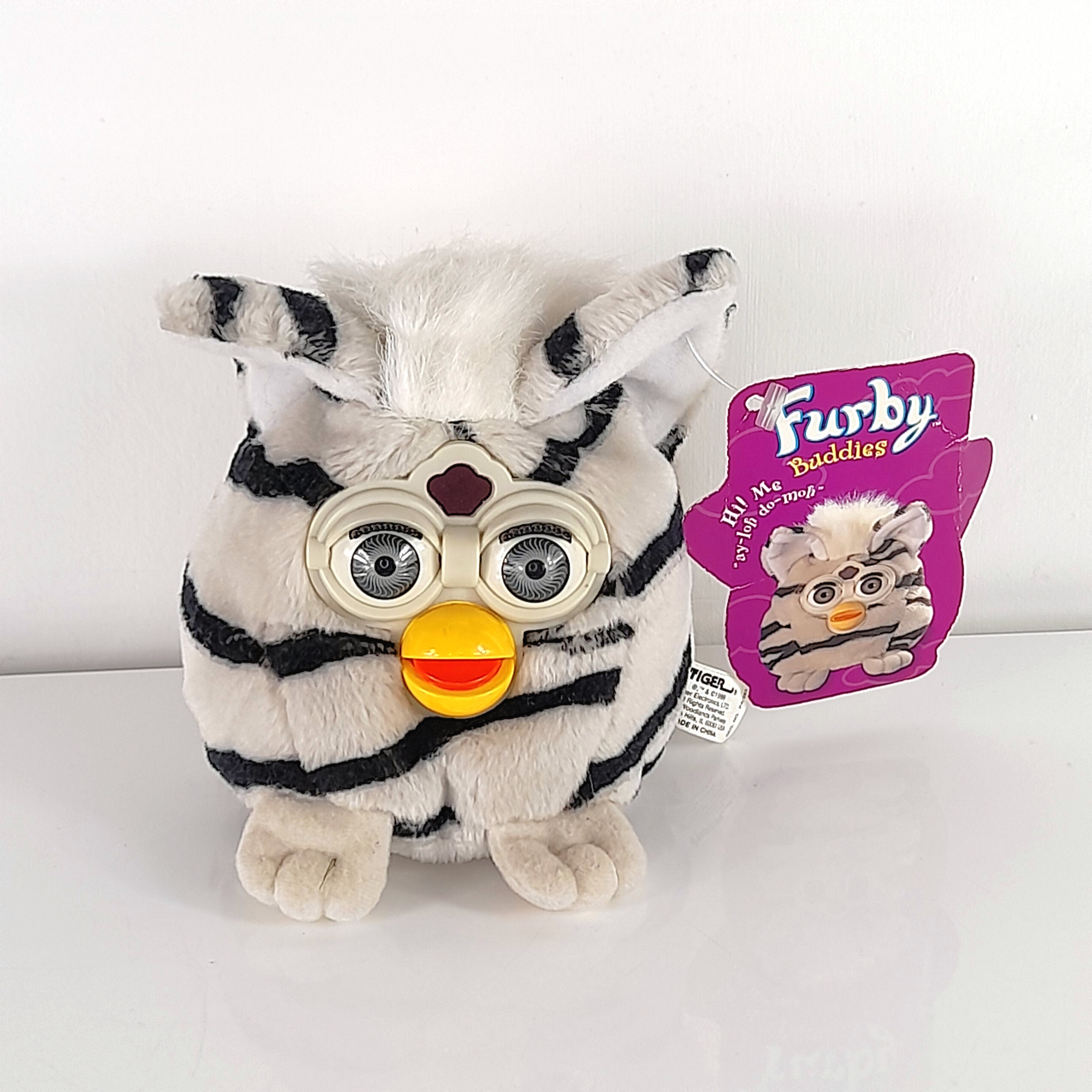Vintage Rare Furby Buddy Plush Toy Zebra Furby Non Electronic - Etsy