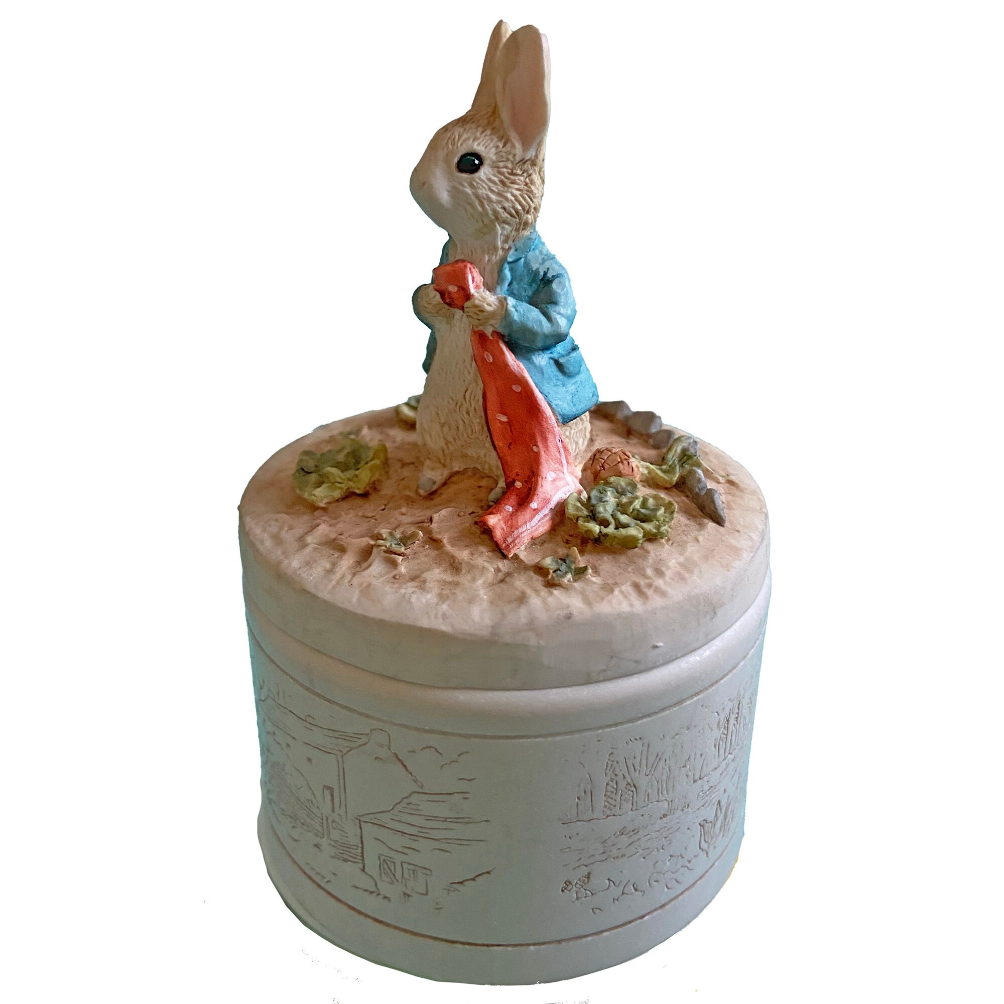Collectors Beatrix Potter Peter Rabbit Trinket Box F. Ware and Co. - Etsy